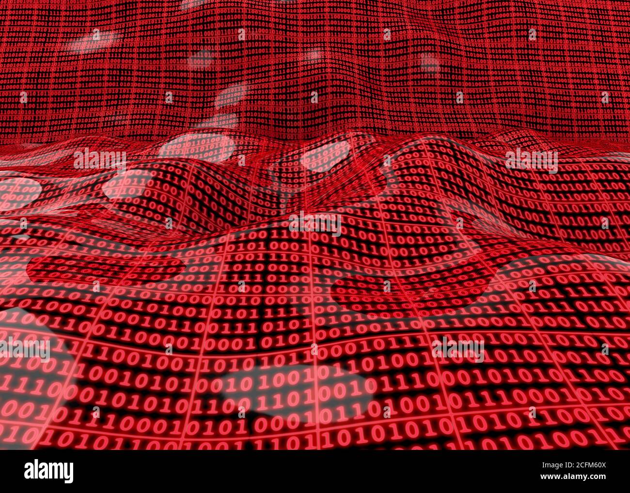 Binary Numbers - 3D Stock Photo - Alamy