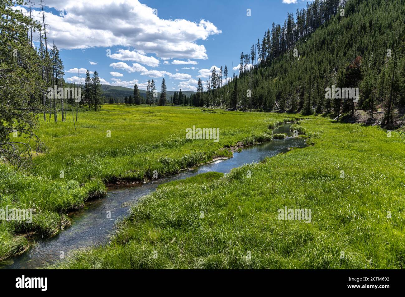 Yellowstone national park obsidian hi-res stock photography and images ...