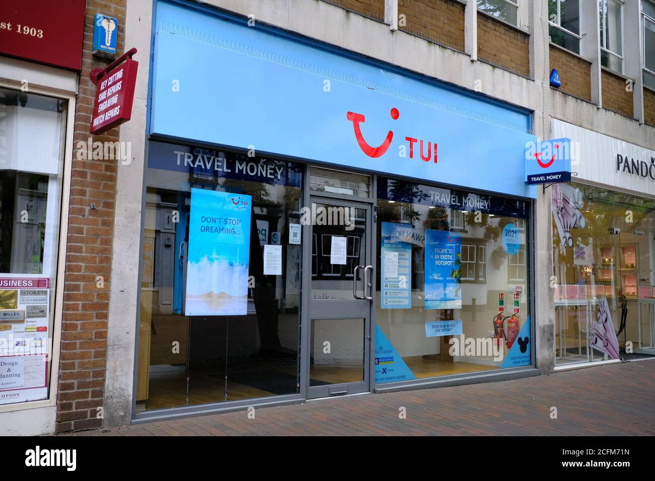 Tui travel agency hi-res stock photography and images - Alamy