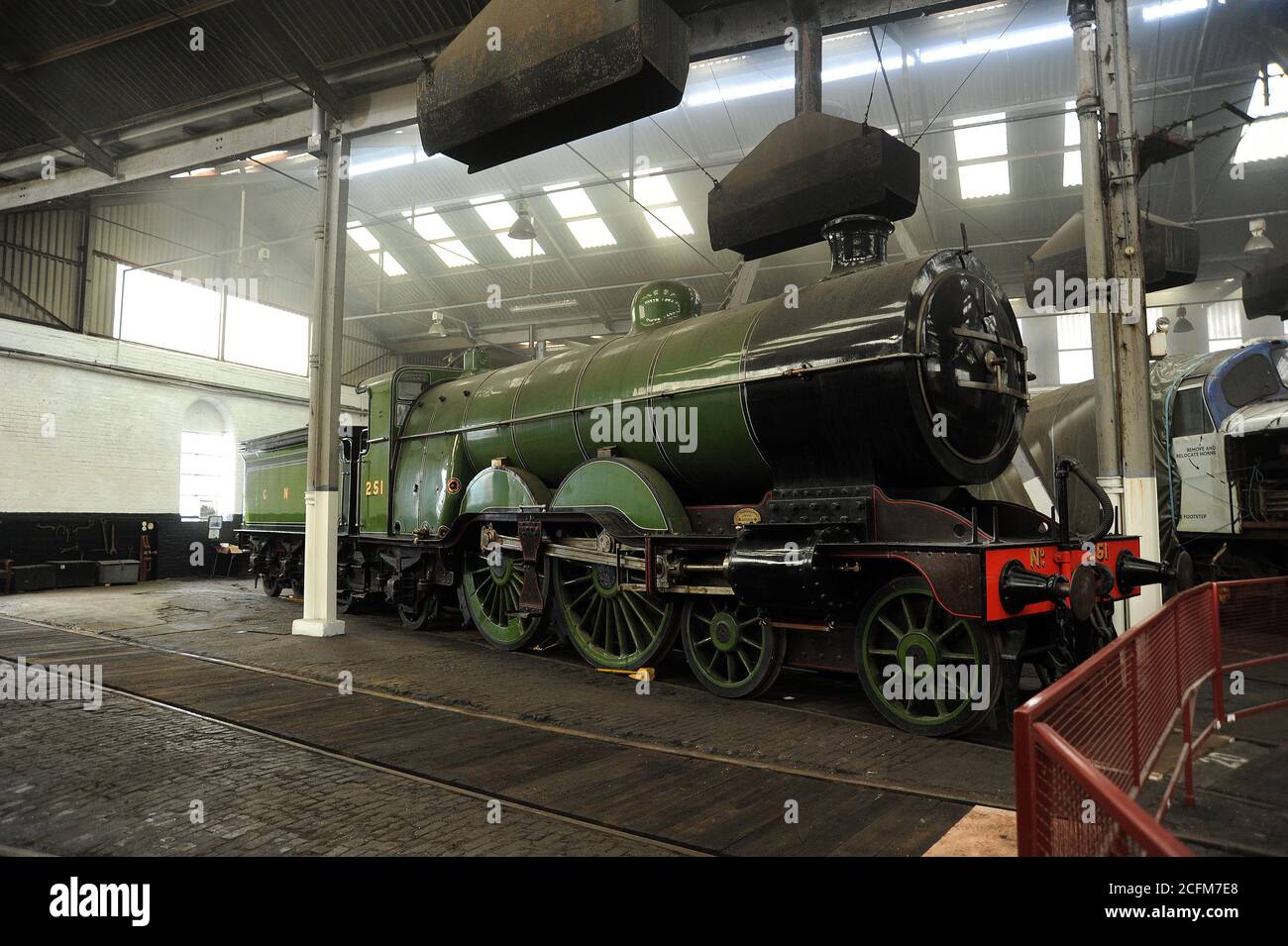 Roundhouse steam locomotives hi-res stock photography and images - Alamy