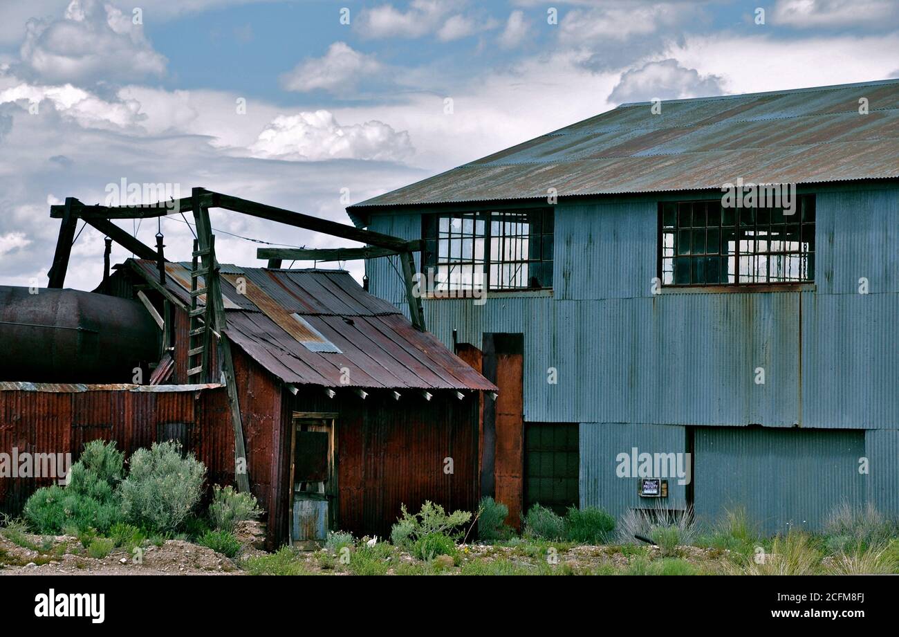 Old West Silver Mine Stock Photo - Alamy