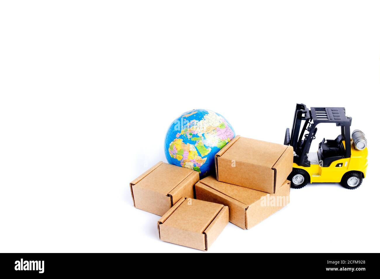 Express logistics carrier Cut Out Stock Images & Pictures - Alamy