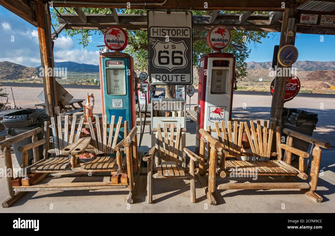 Arizona, Route 66, Hackberry General Store Stock Photo - Alamy