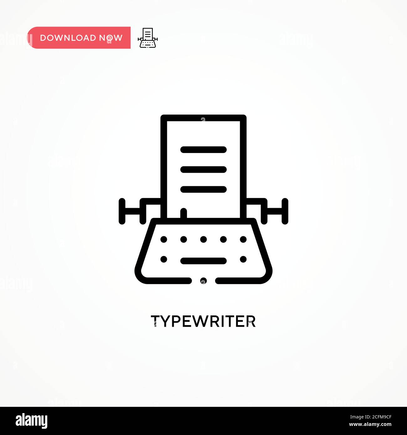 Typewriter Vector Icon Modern Simple Flat Vector Illustration For Web typewriter-vector-icon-modern-simple-flat-vector-illustration-for-web