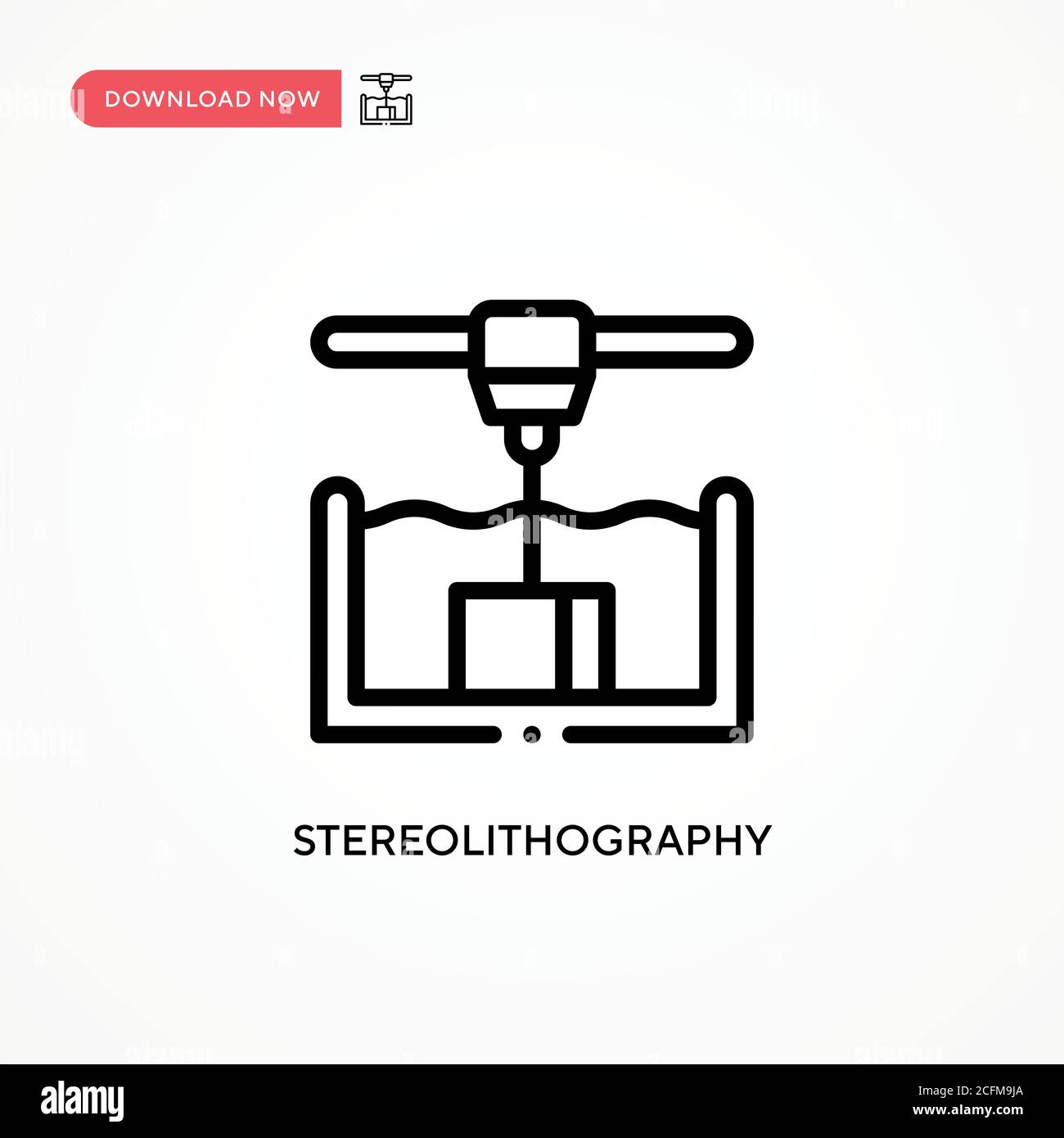 Photopolymerization Stock Vector Images - Alamy