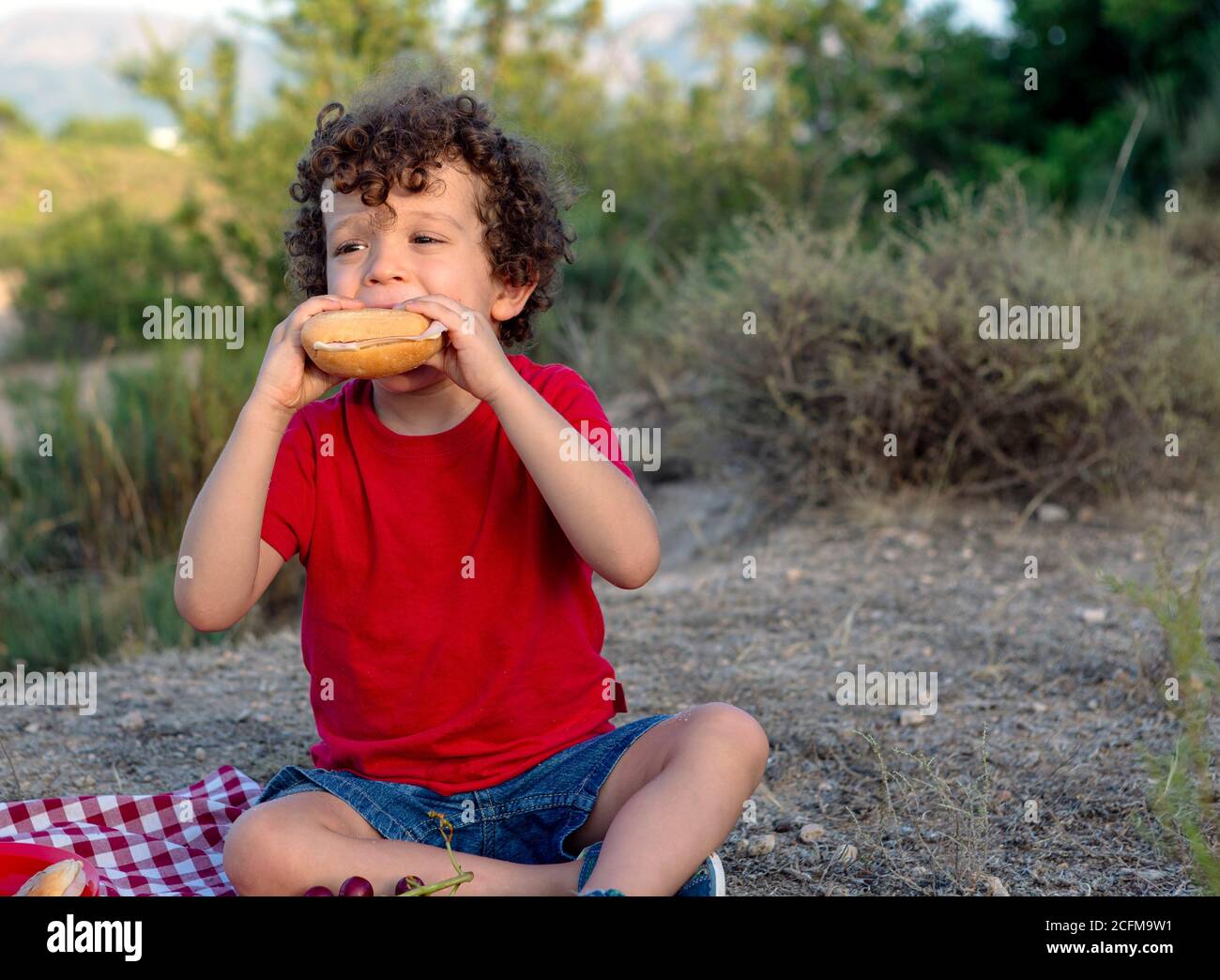Funny Eating A Sandwich