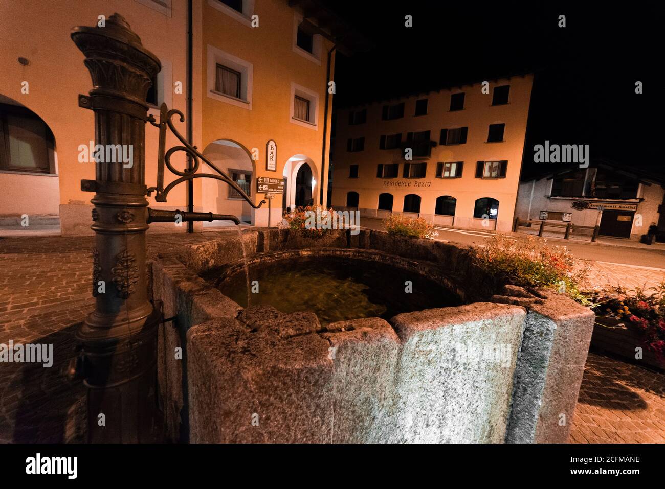 Panorama - Valle Spluga Stock Photo - Alamy