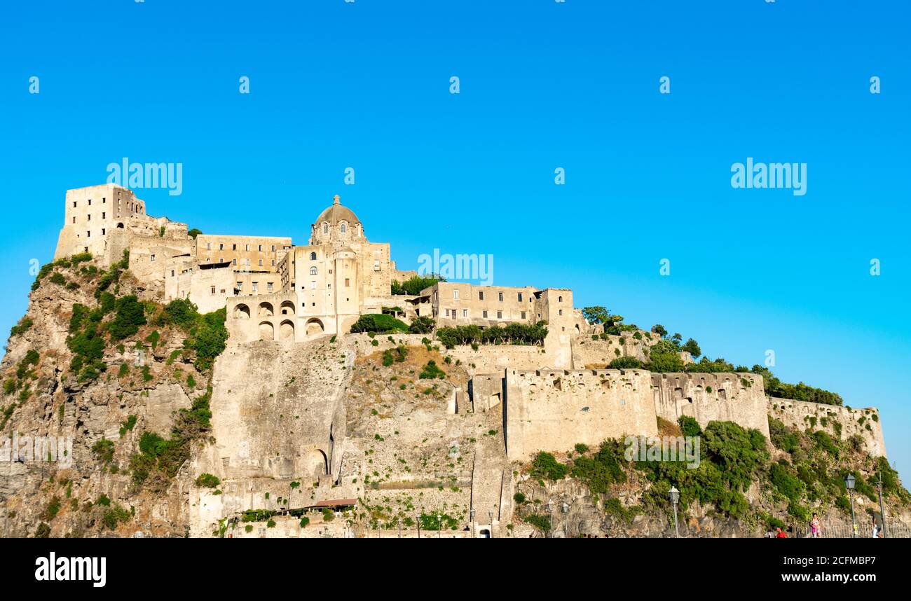 Italy, Campania, Ischia - 18 August 2019 - View of the wonderful ...