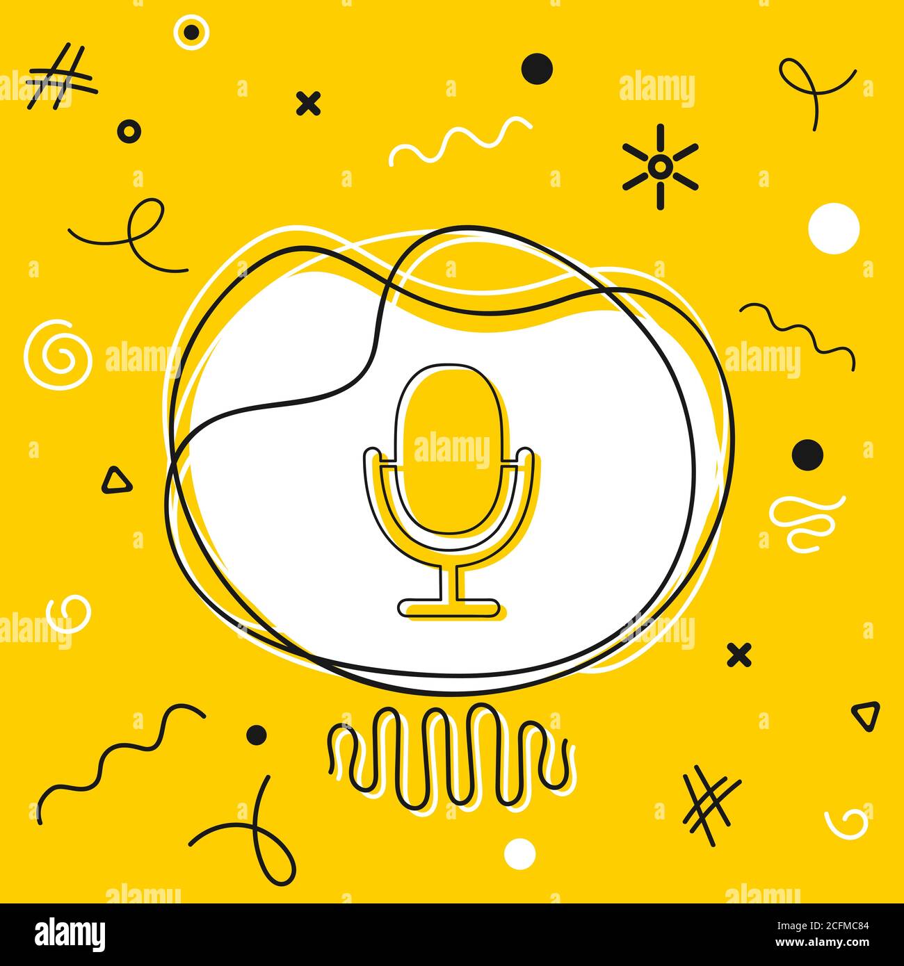 Dynamic mic Stock Vector Images - Alamy