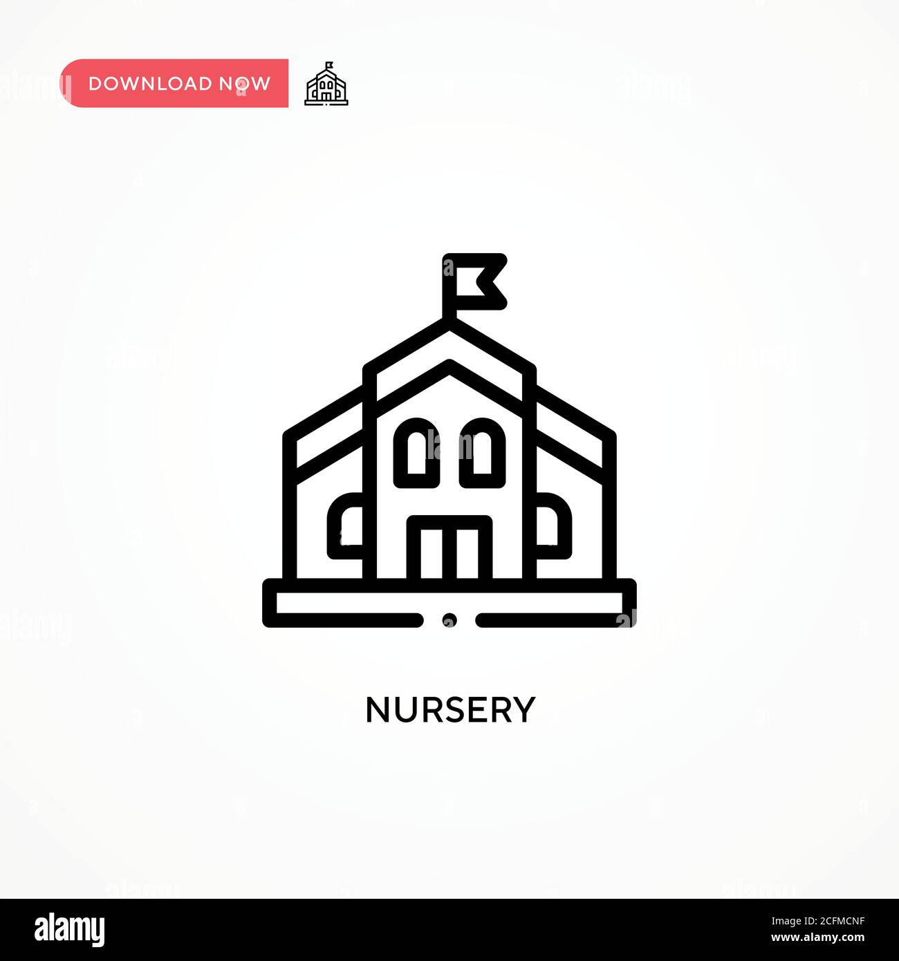 Pink cot Stock Vector Images - Alamy