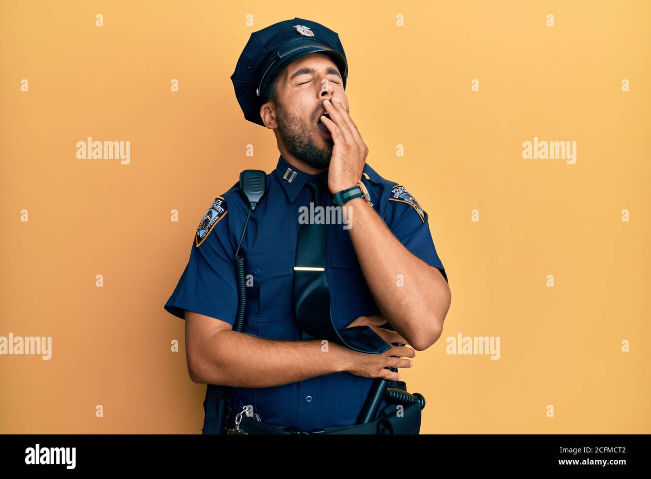 Bored policeman hi-res stock photography and images - Alamy