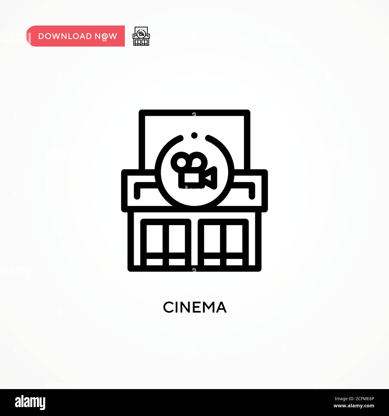 Cinema seat modern screen Cut Out Stock Images & Pictures - Alamy