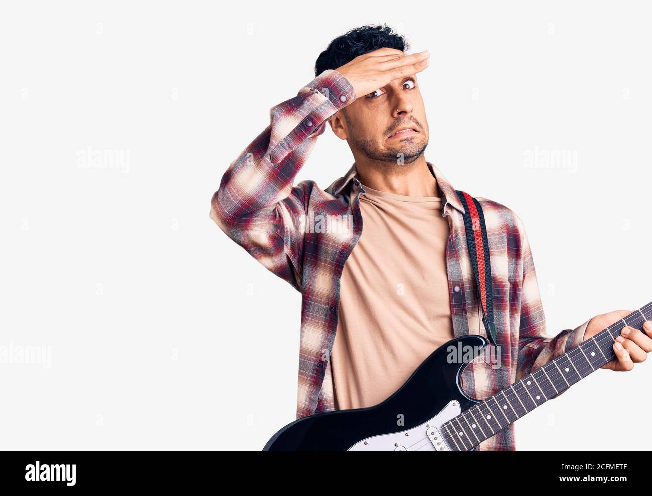 Angry guitarist hi-res stock photography and images - Alamy