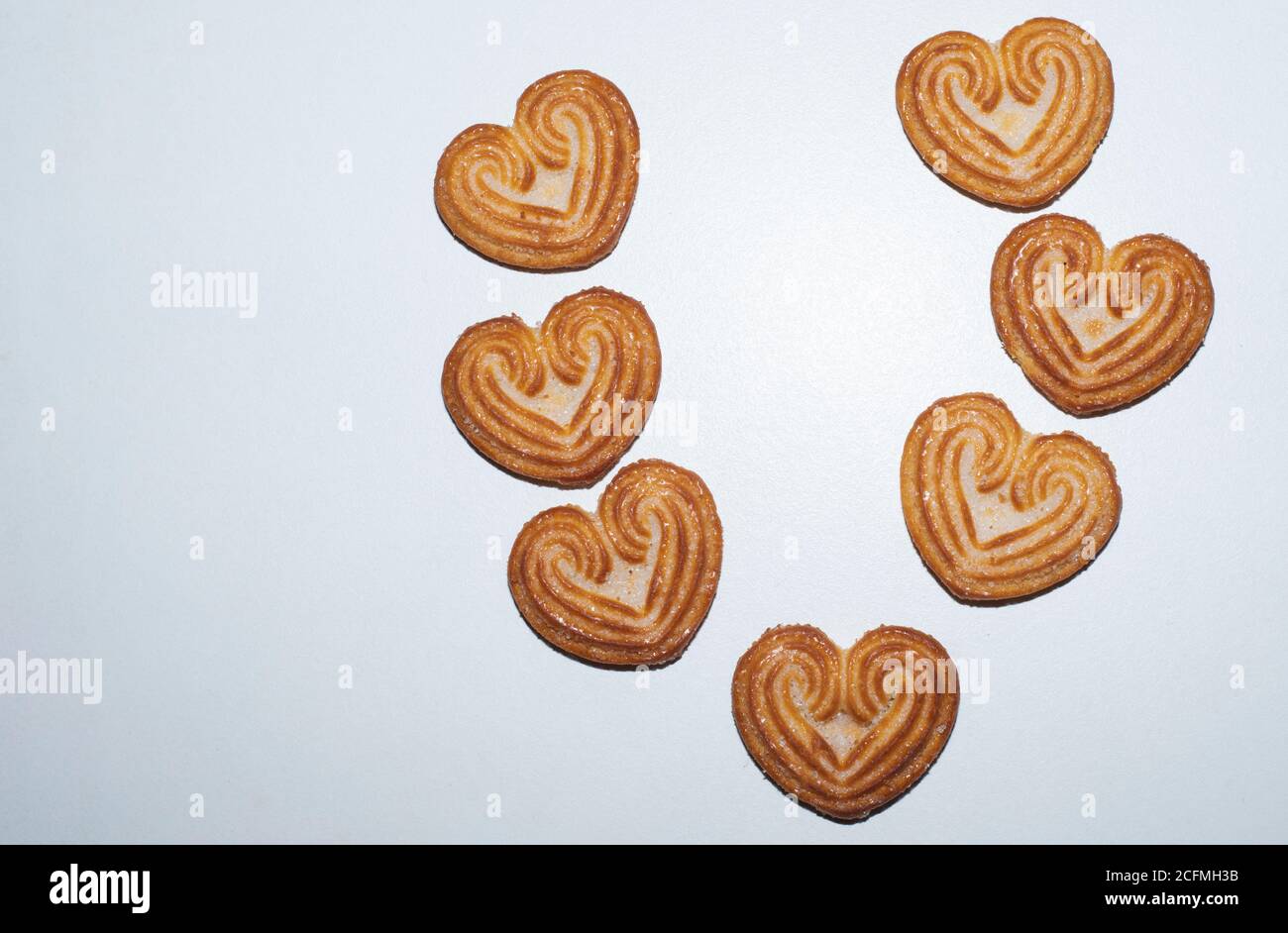 Little heart biscuits hi-res stock photography and images - Alamy