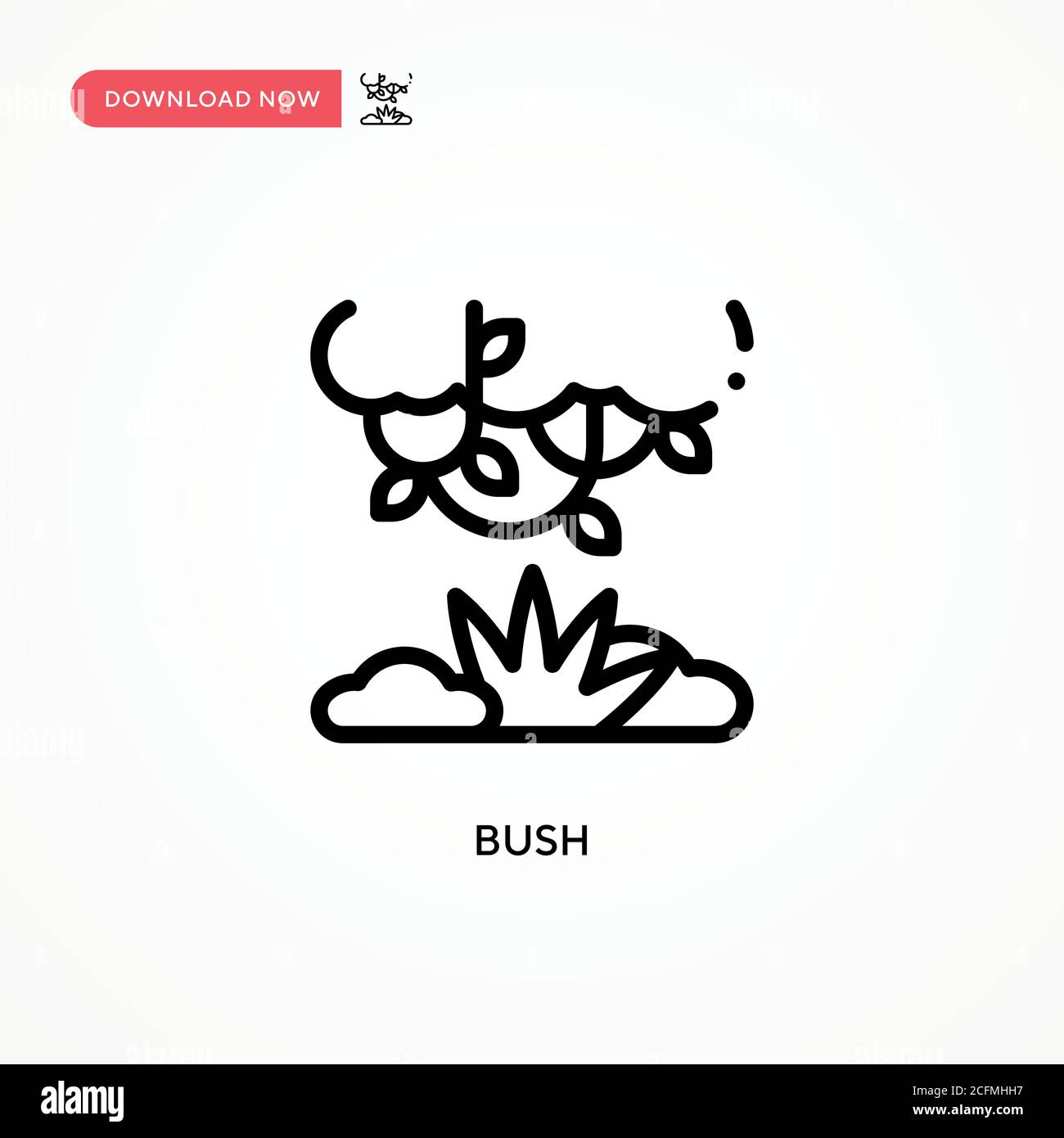 Modern garden hedge Stock Vector Images - Alamy