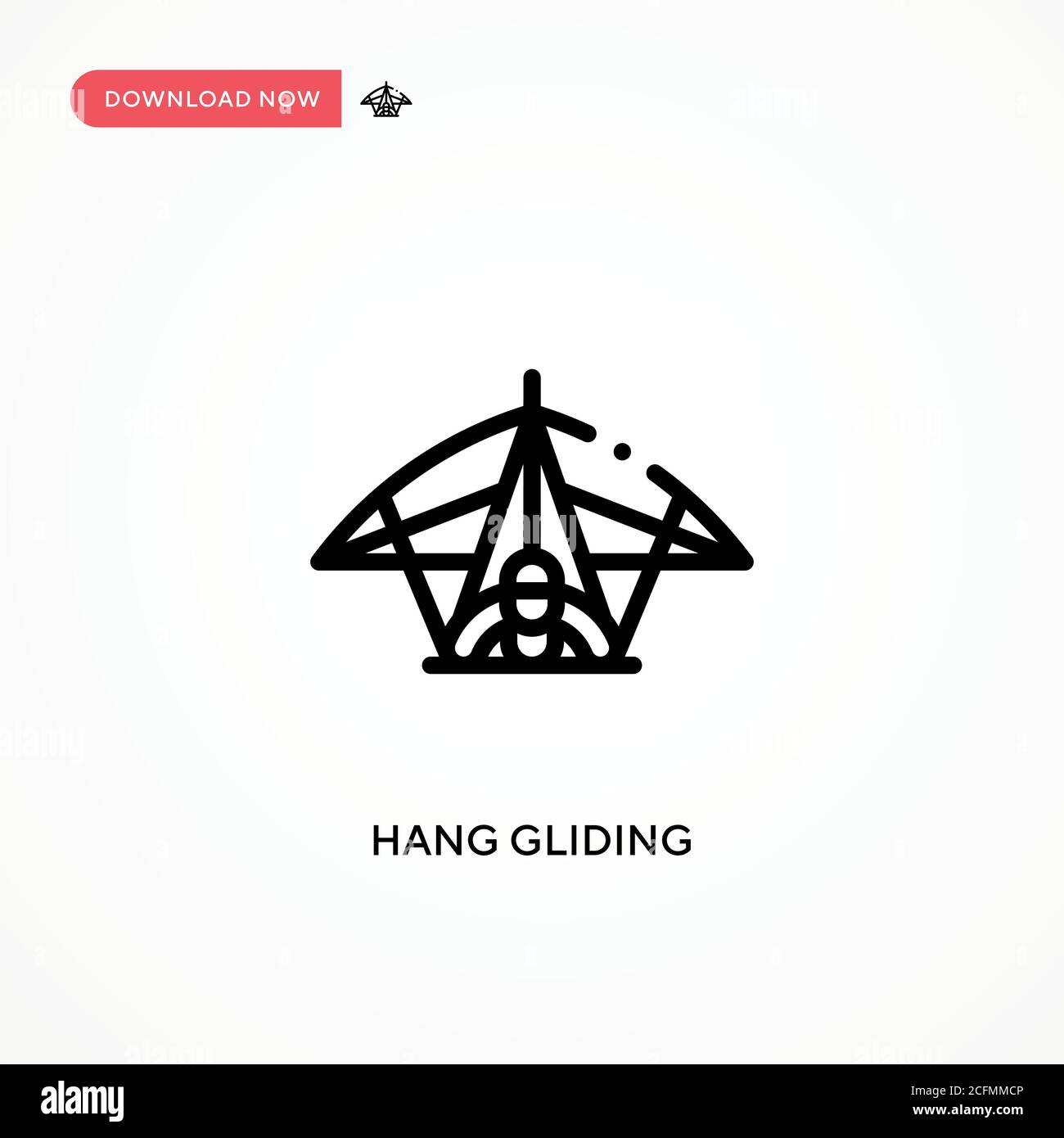 Hang gliding site Cut Out Stock Images & Pictures - Alamy