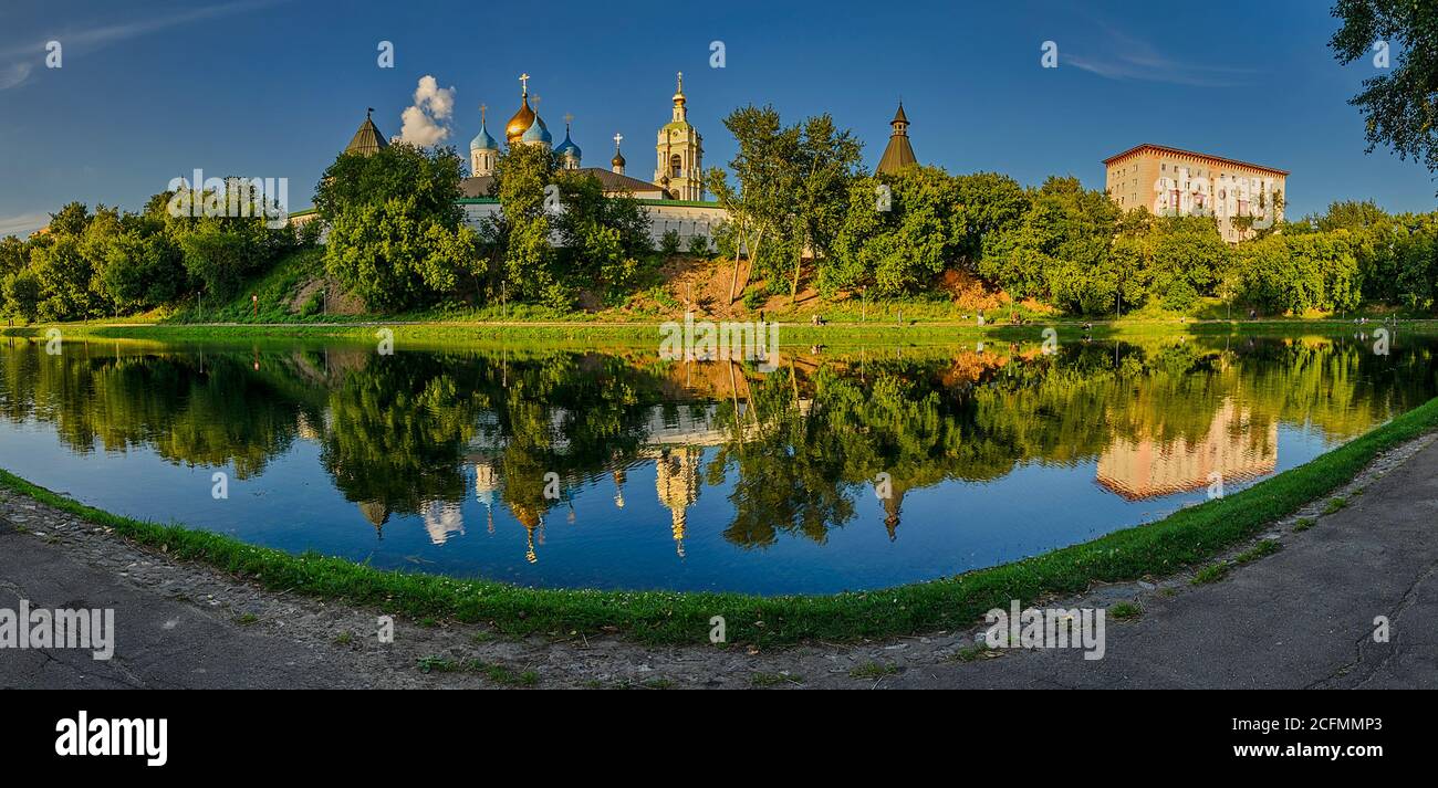 Novospassky monastery is an ancient landmark of Moscow Stock Photo - Alamy