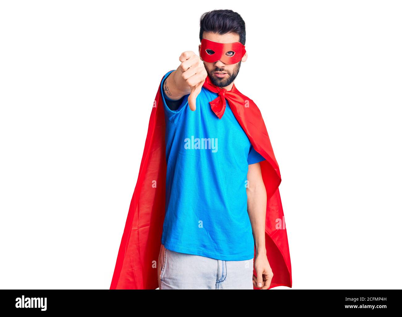 Face super hero comic angry hi-res stock photography and images - Alamy