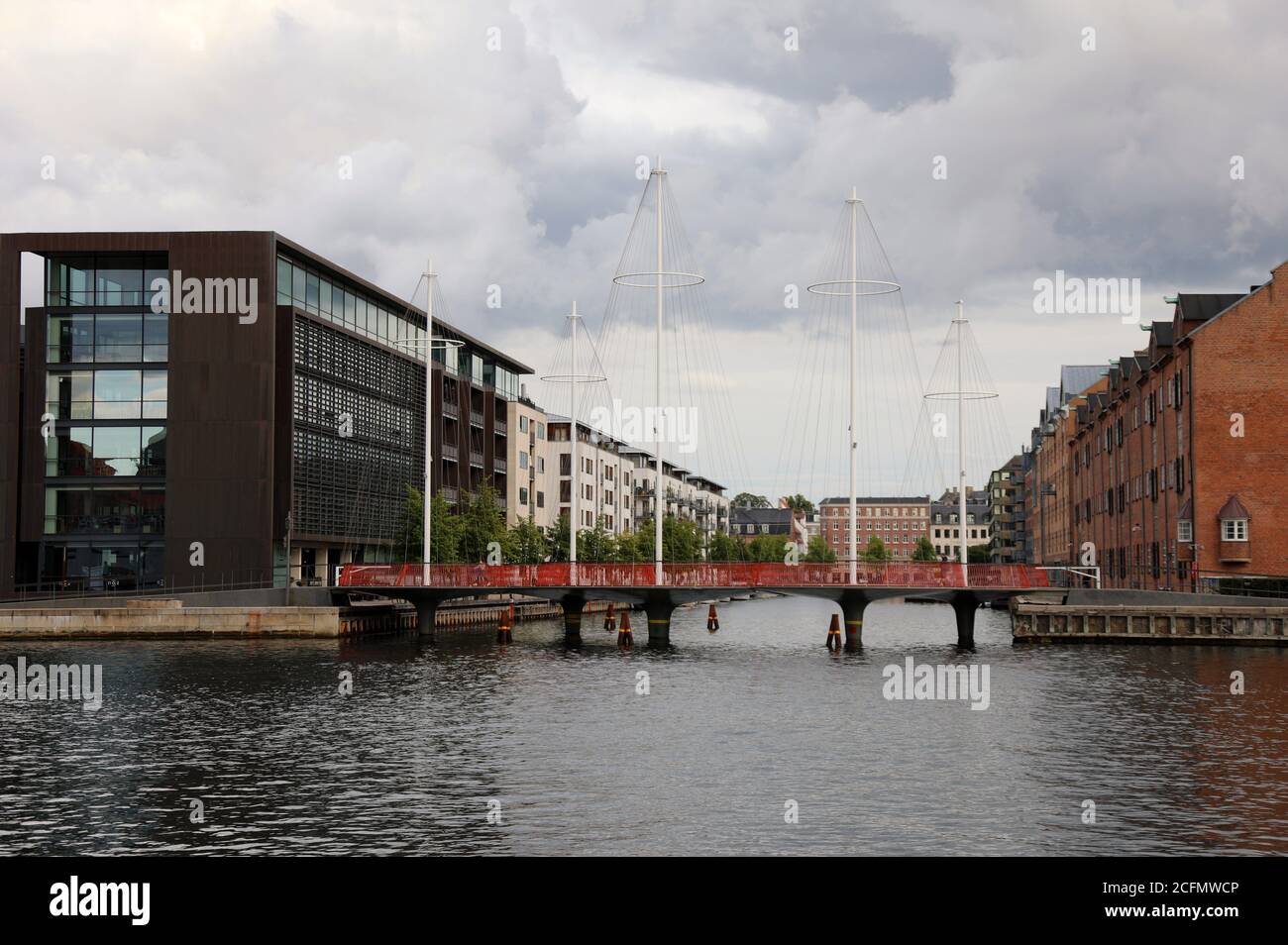 Circle Bridge in Copenhagen Stock Photo - Alamy