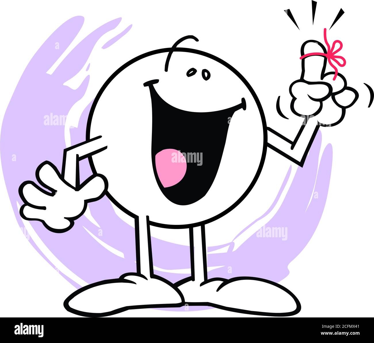 Moodies Happy Reminder Stock Photo - Alamy