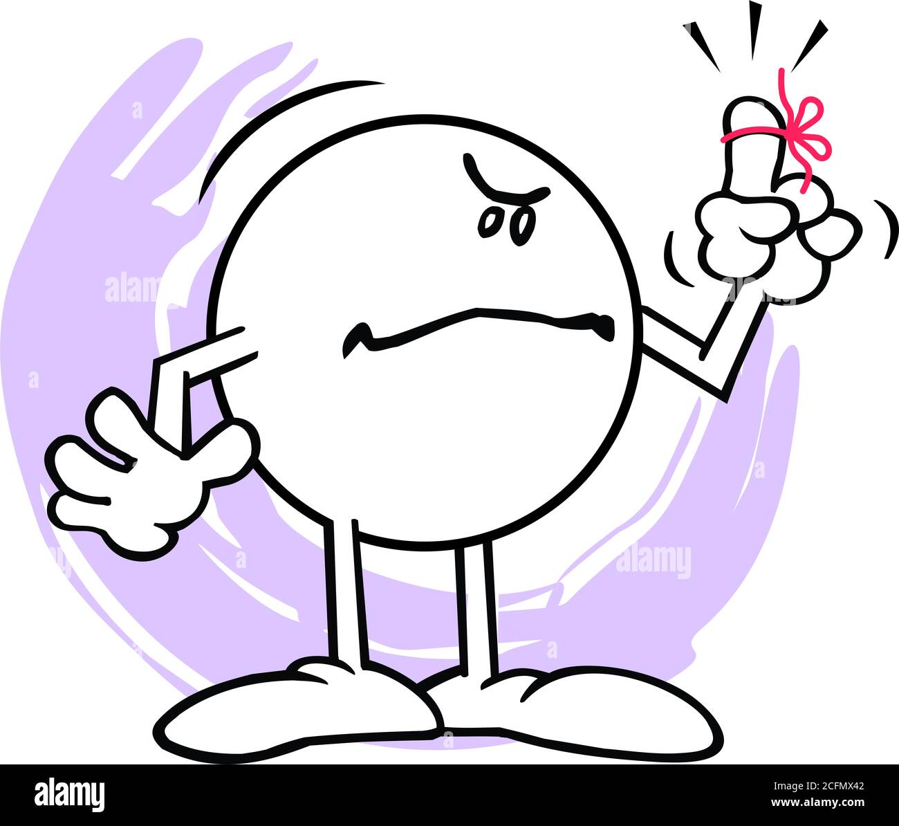 Angry reminder hi-res stock photography and images - Alamy