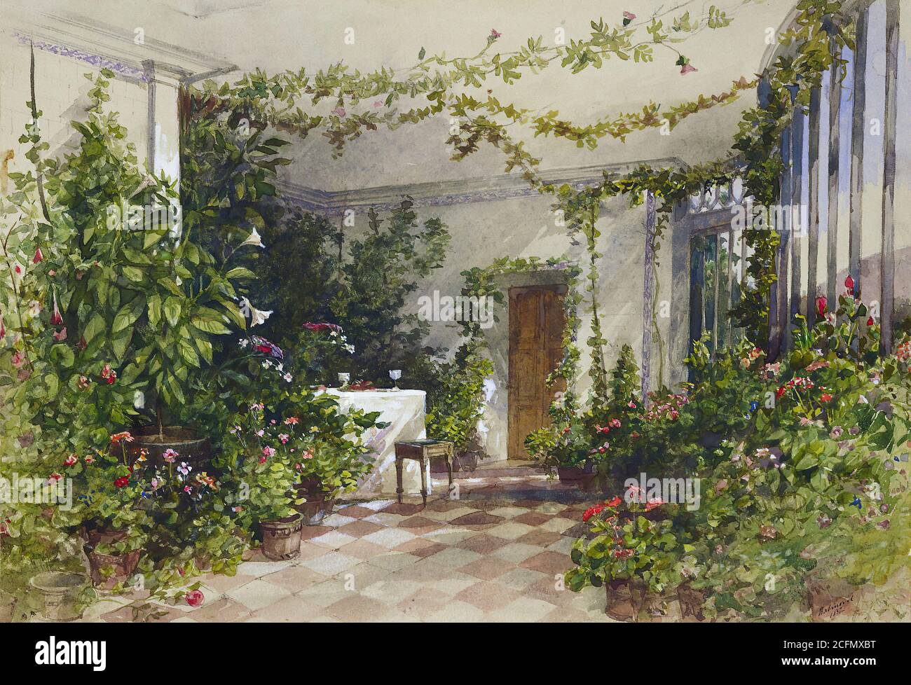 19th century conservatory hi-res stock photography and images - Alamy