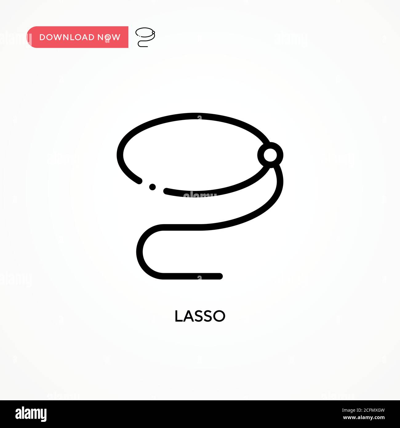 Lasso App Stock Vector Images - Alamy