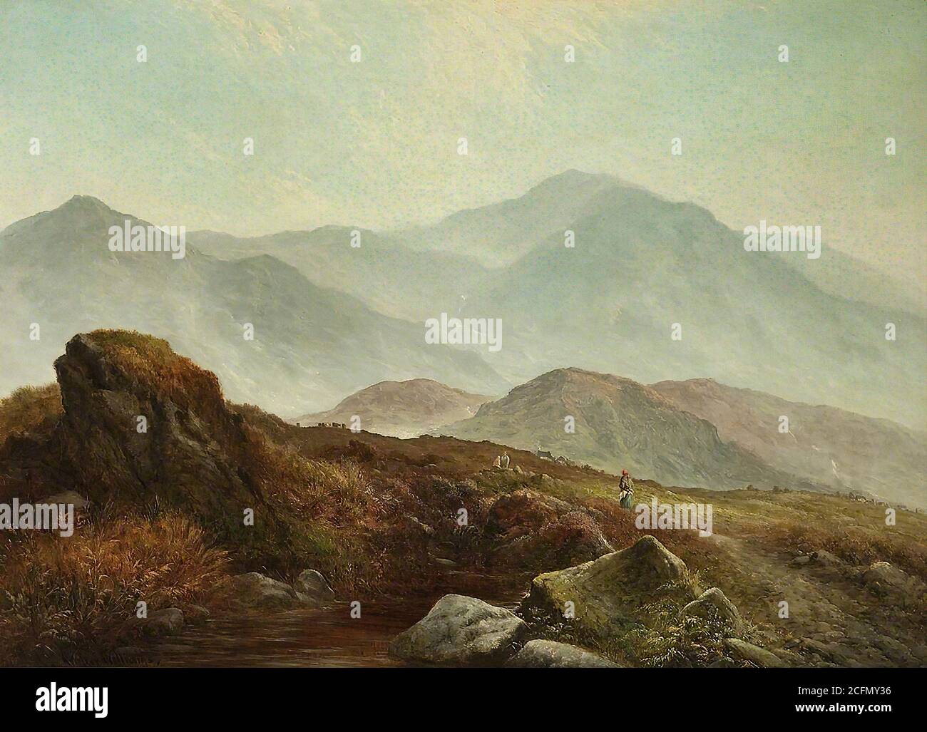 Llanberis 19th century hi-res stock photography and images - Alamy