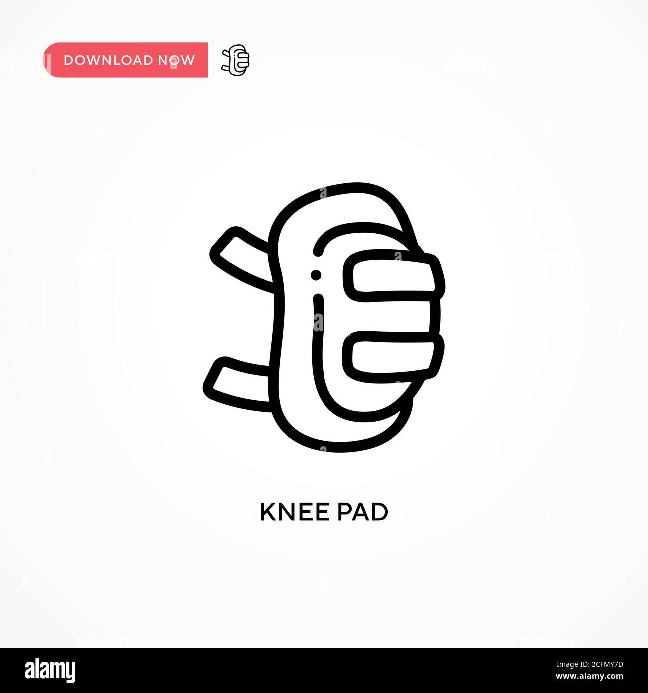 Kneecap vector vectors hi-res stock photography and images - Alamy