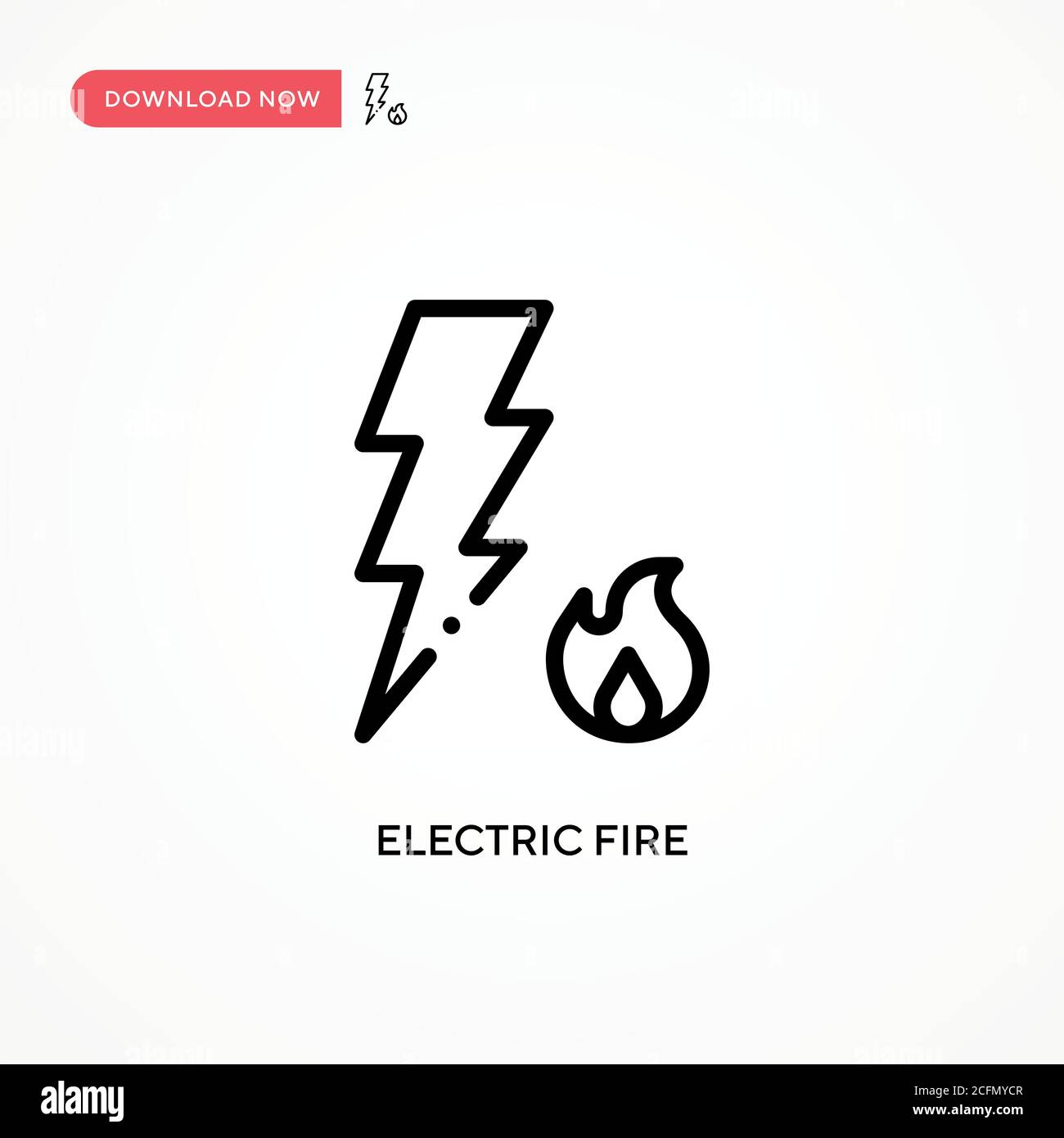 Burnt electric socket Stock Vector Images - Alamy