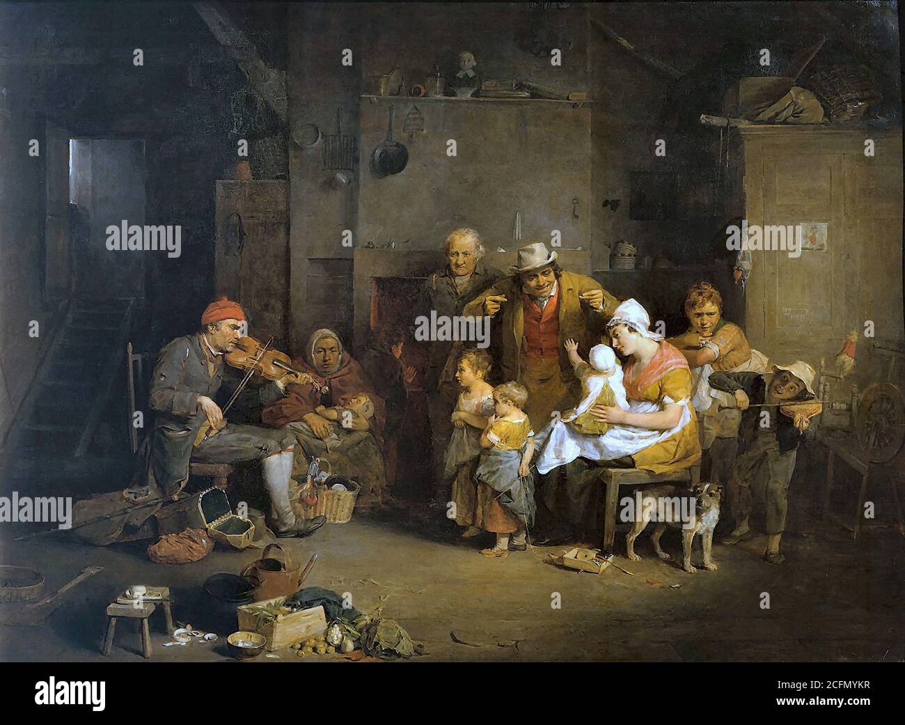 David wilkie painting hi-res stock photography and images - Alamy