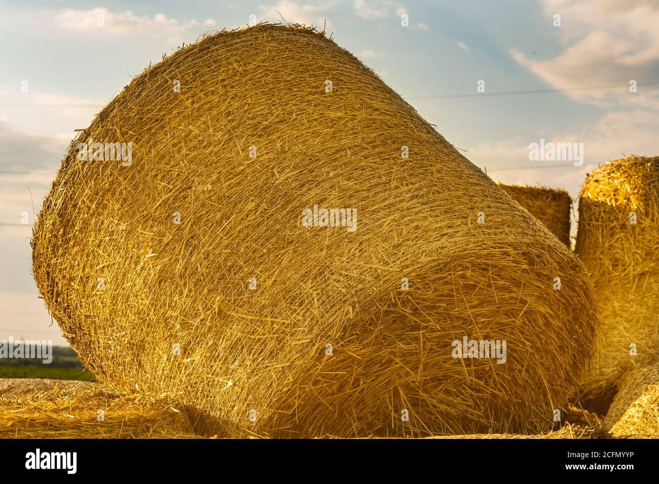 Hay packaging hi-res stock photography and images - Alamy