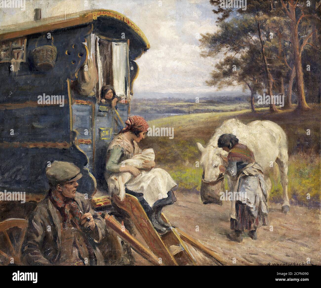 Wheelwright family hi-res stock photography and images - Alamy