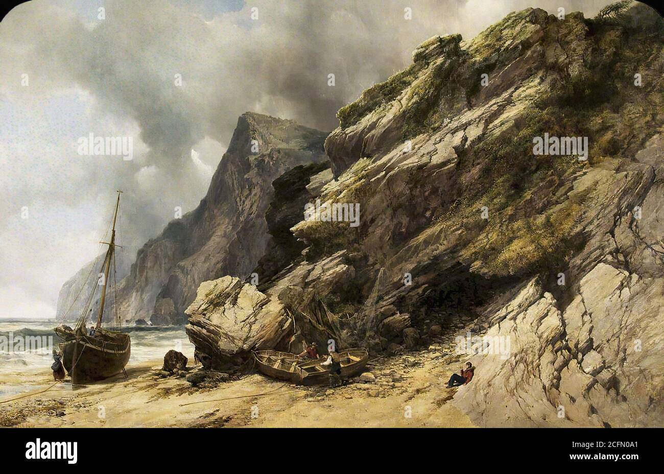 West William - Cheyne Beach Ilfracombe (Slate Rocks at Ilfracombe ...