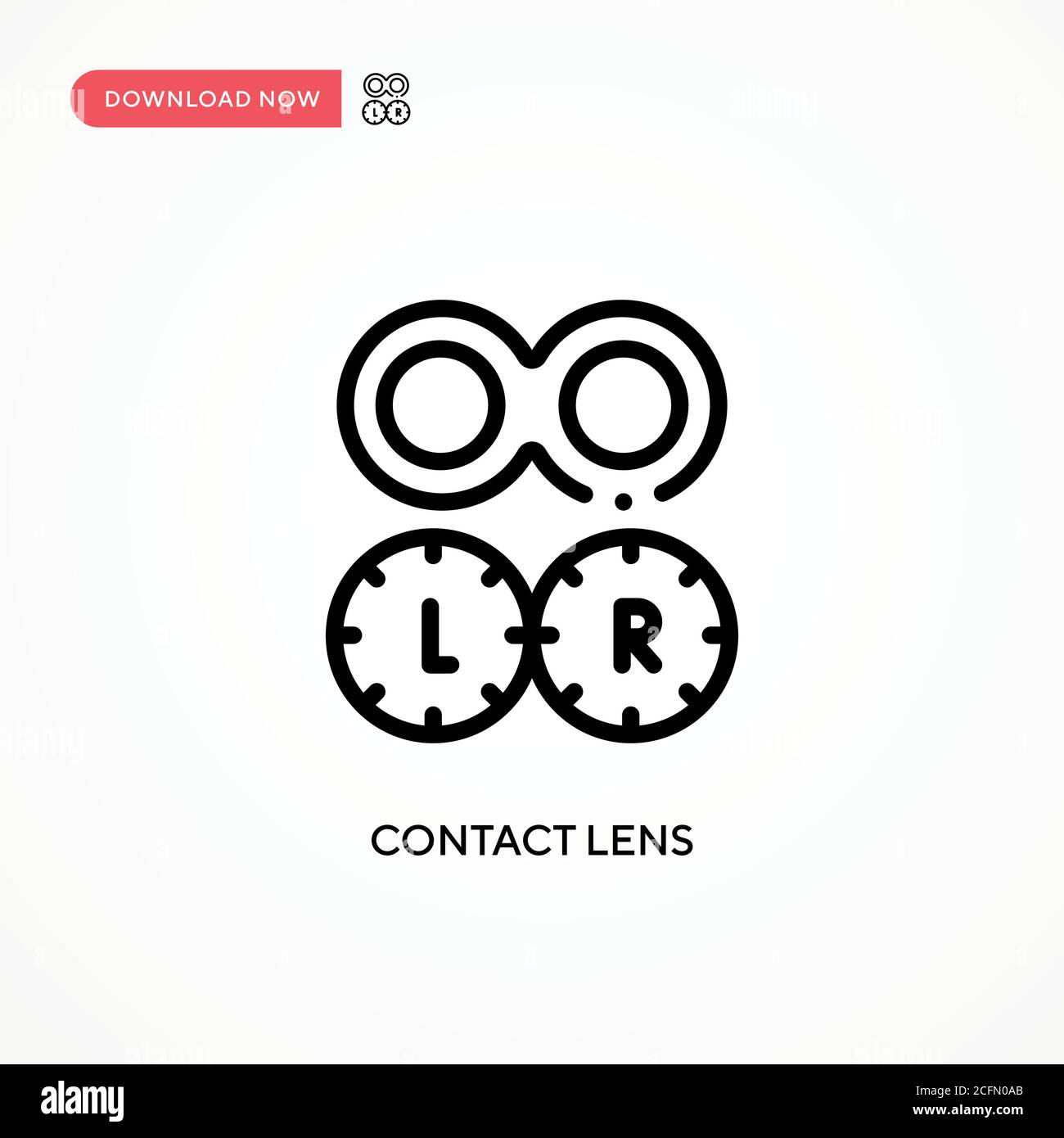 Female eye contact Stock Vector Images - Alamy