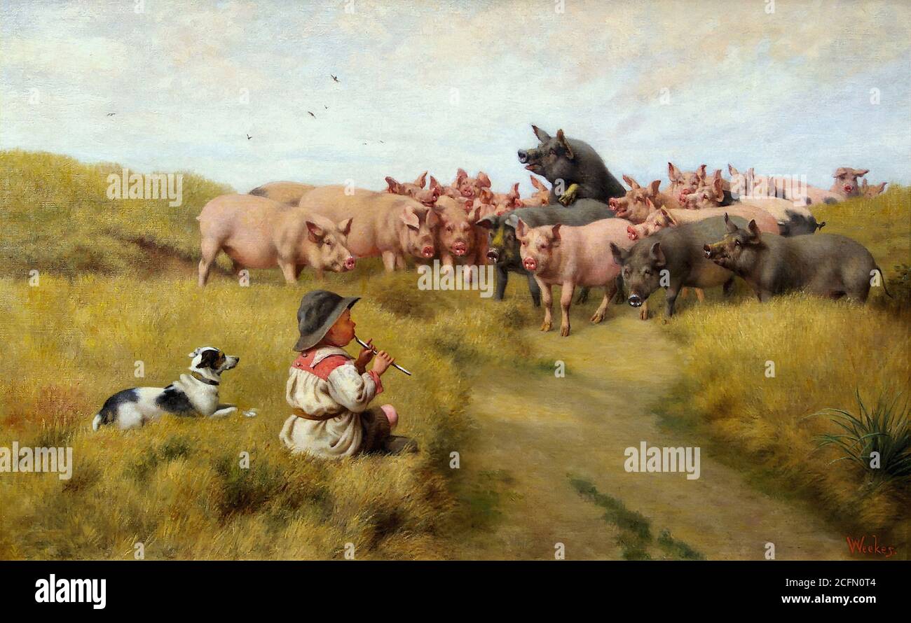 Weekes Herbert William - an Appreciative Audience - British School ...