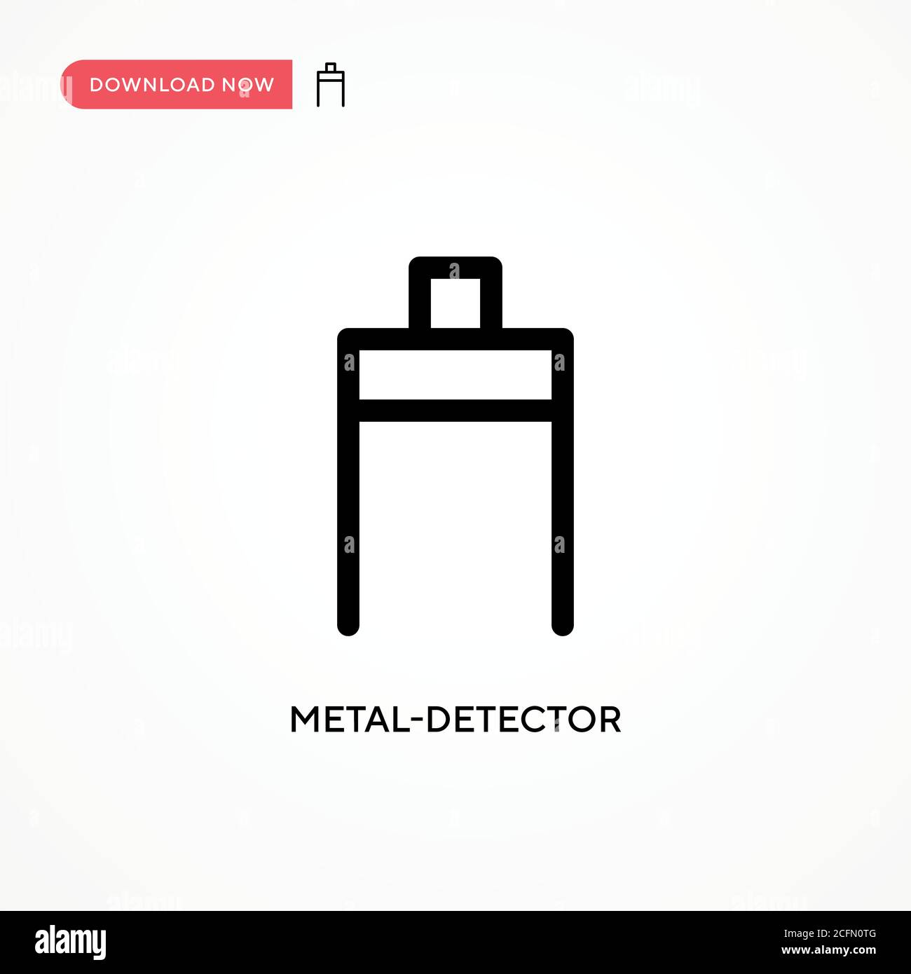 Metal detector field Stock Vector Images - Alamy