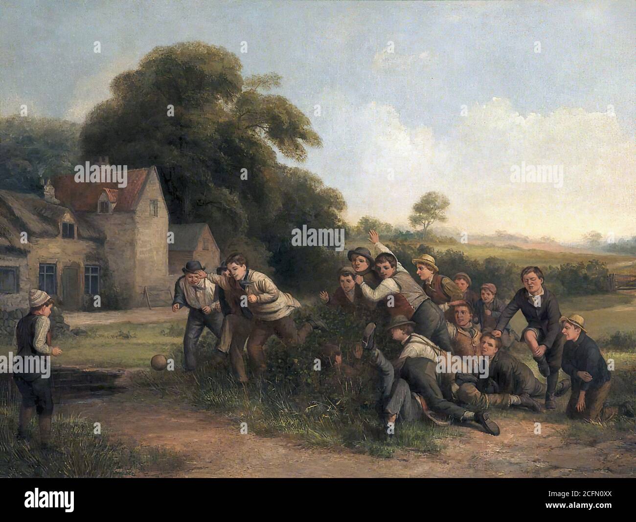 19th century football hi-res stock photography and images - Alamy