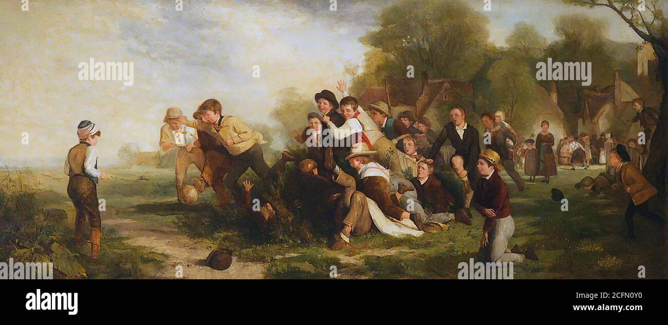 19th century football hi-res stock photography and images - Alamy