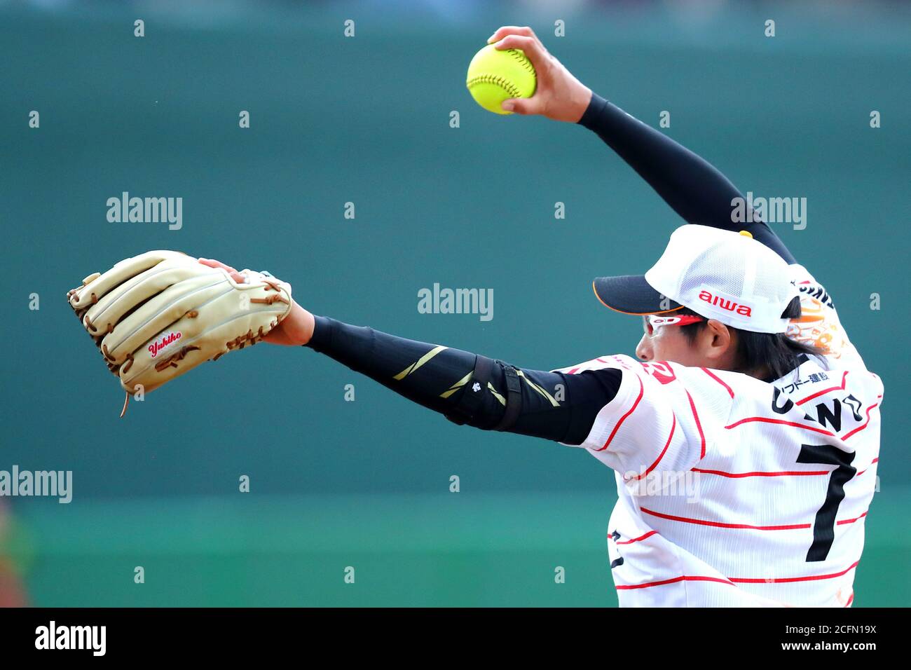 Kanagawa, Japan. 6th Sep, 2020. Yukiko Ueno (Bee Queen) Softball : 53rd ...