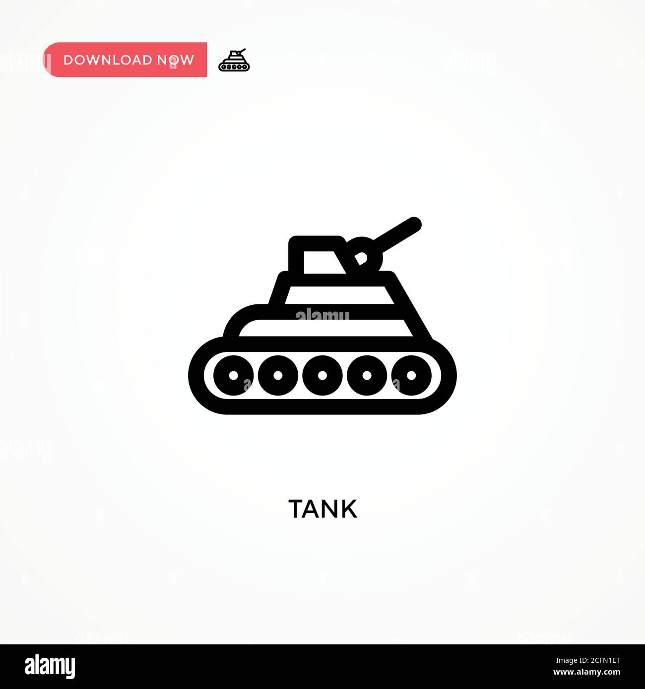 Tank vector icon. Modern, simple flat vector illustration for web site ...