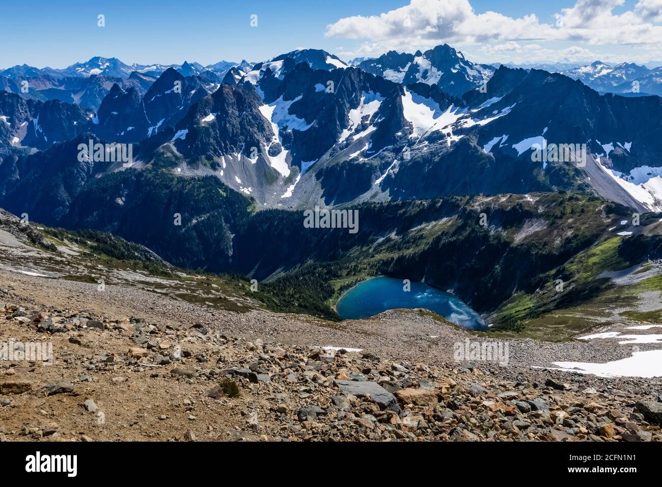 Sahale glacier camp hi-res stock photography and images - Alamy