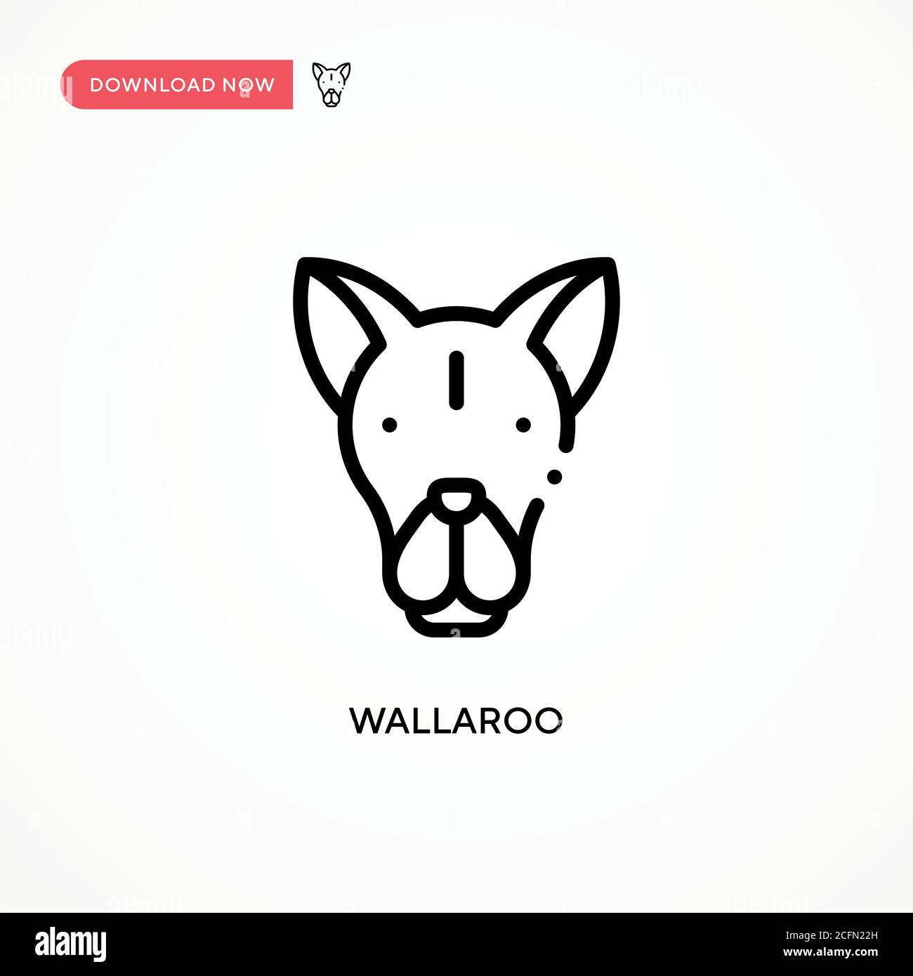 Australian wallaroos Stock Vector Images - Alamy