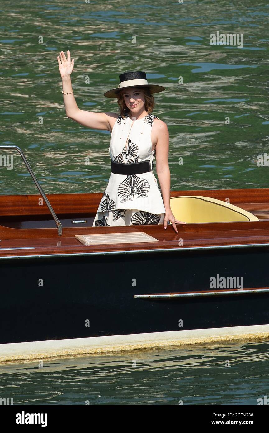 Sara Lazzaro, 77th Venice Film Festival in Venice, Italy on September ...
