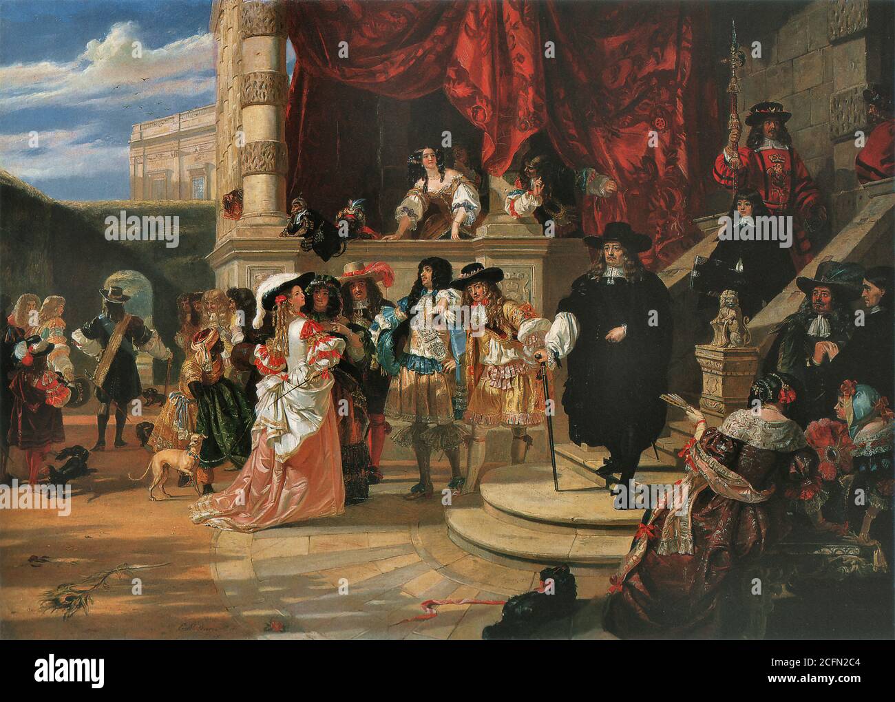 ward, edward matthew - The Disgrace of Lord Clarendon after his Last ...