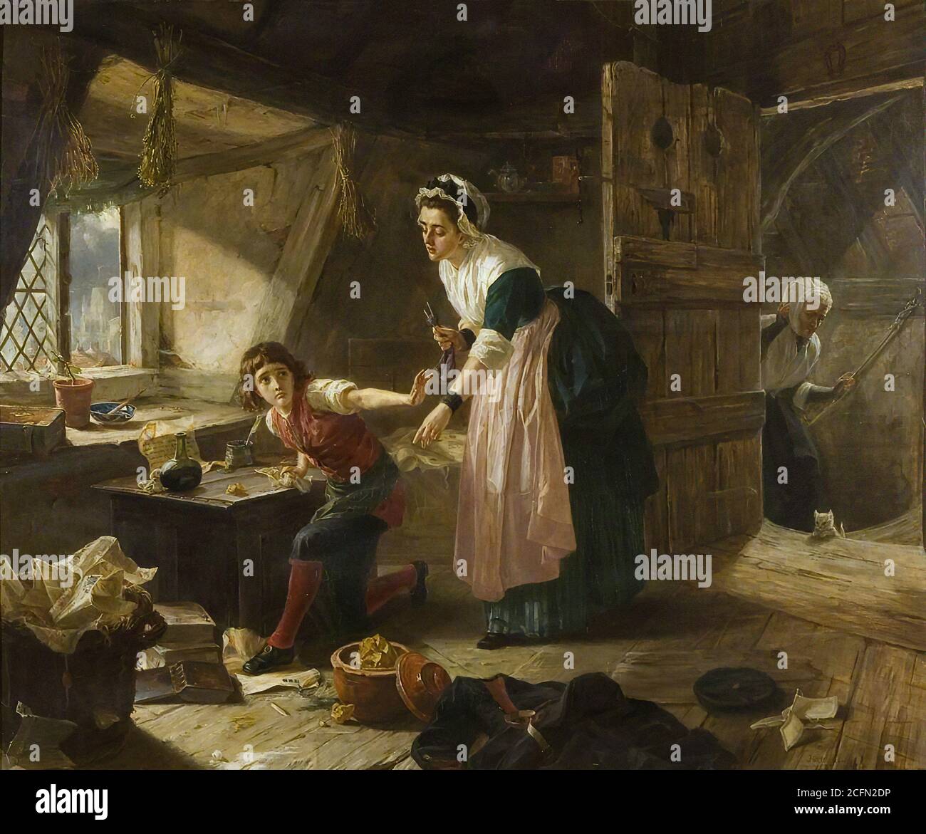 Ward Henrietta Mary Ada - Chatterton 1765 - British School - 19th ...