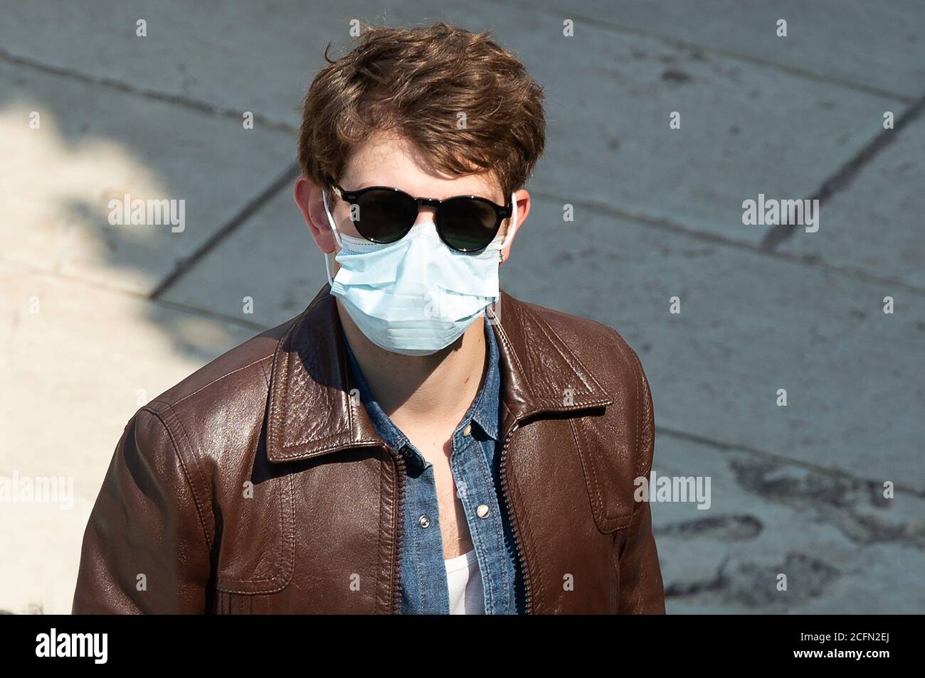 Anthony Bajon, 77th Venice Film Festival in Venice, Italy on September ...