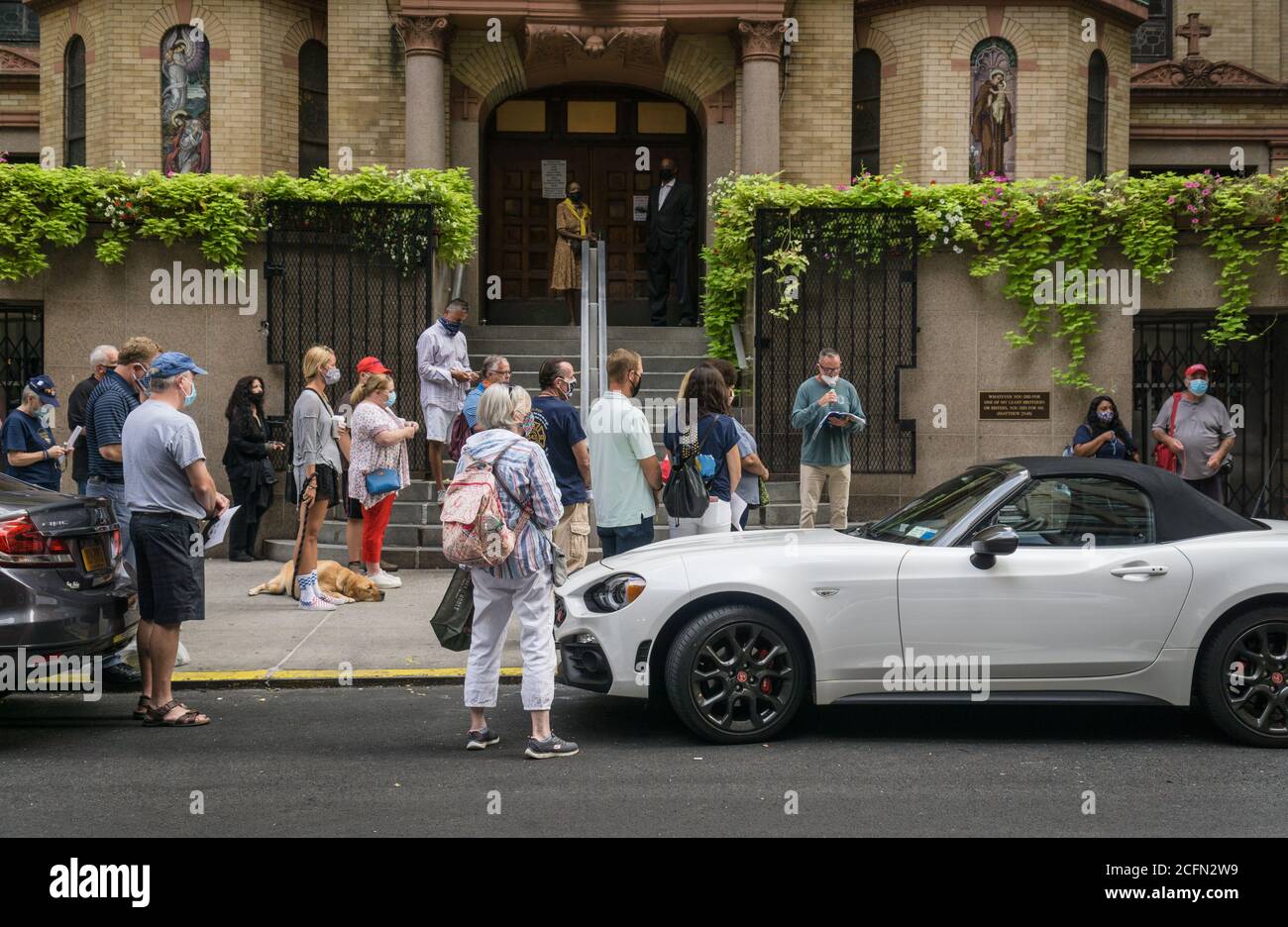 Father Mychal Judge 9/11 Walk of Remembrance Stock Photo - Alamy
