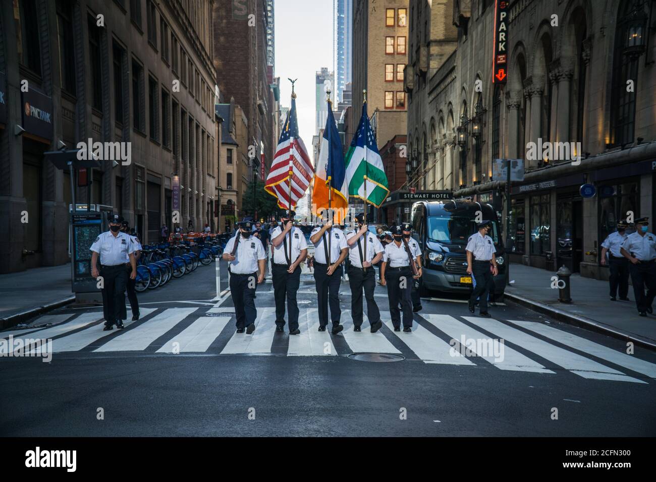 Father Mychal Judge 9/11 Walk of Remembrance Stock Photo - Alamy