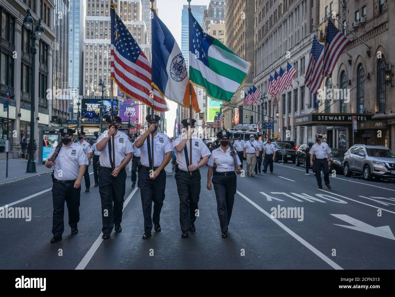Father Mychal Judge 9/11 Walk of Remembrance Stock Photo - Alamy